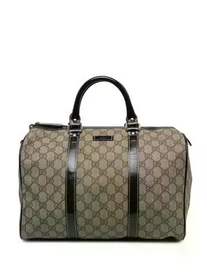 Gucci 2016-2026 Medium Gg Supreme Joy Boston Bag - Neutrals