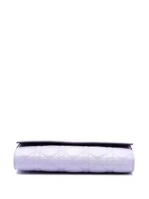 Dior 2015 Cannage Lady Lambskin Clutch Bag