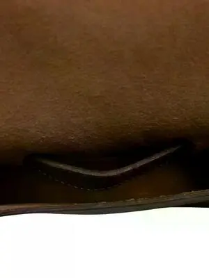Hermès 1985 Courchevel Pochette Green Waist Bag Belt Bag