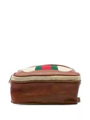 Gucci 2016-2026 Canvas Web Backpack