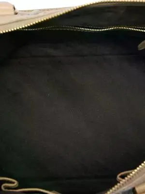 Burberry 2000-2017 Smoke Check Coated Canvas Gilmoure Satchel