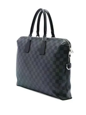LOUIS VUITTON 2014 Damier Graphite Porte Documents Jour Business Bag