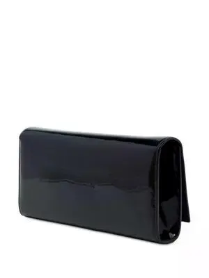 Saint Laurent 2013 Patent Cassandre Tassel Clutch Bag - Black