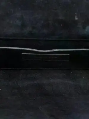 Saint Laurent 2013 Patent Cassandre Tassel Clutch Bag