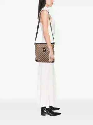 Gucci 2000-2015 Gg Canvas Abbey D Ring Crossbody Bag