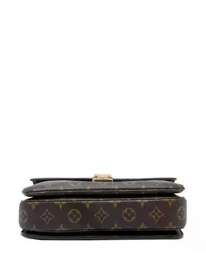 LOUIS VUITTON 2020 Monogram Pochette Metis Satchel - Brown