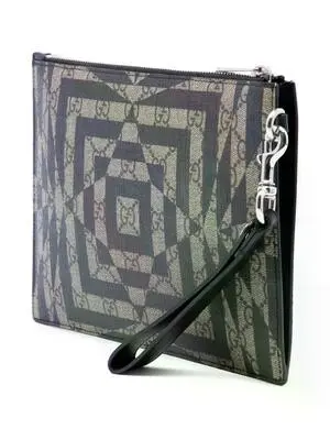 Gucci 2000-2015 Gg Supreme Caleido Clutch Bag