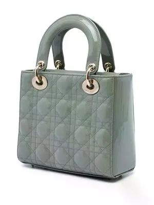 Dior 2020 Small Cannage Lady Shoulder Bag - Grey