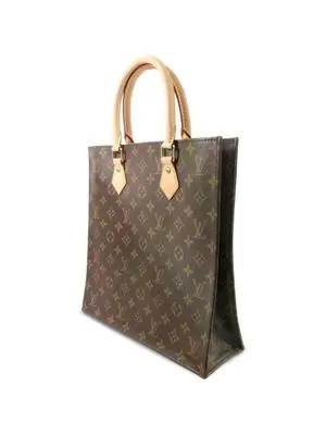 LOUIS VUITTON Pm Monogram Sac Plat Tote Bag