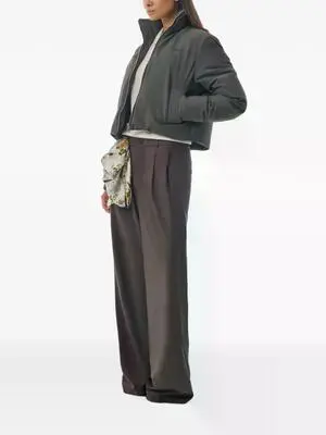 MEGUSTA Water-repellent Cropped Down Jacket