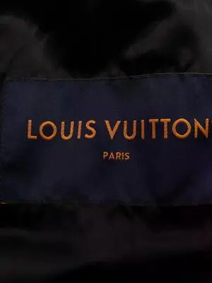 LOUIS VUITTON 2010s Quilted Studded Leather Jacket