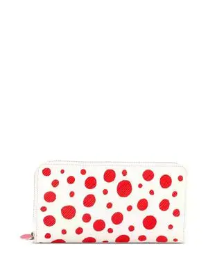 LOUIS VUITTON Zippy Wallet Yayoi Kusama Infinity Dots Epi Leather Small Wallets - Multicolour