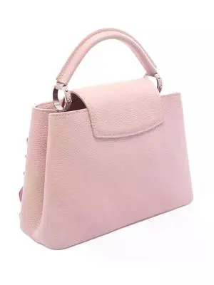 LOUIS VUITTON 2019 Taurillon Flowers Capucines Bb Satchel