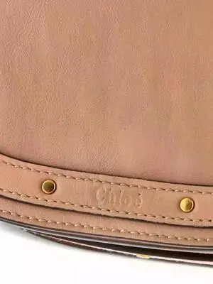 Chloé Nile Leather Medium Crossbody Bag - Neutrals