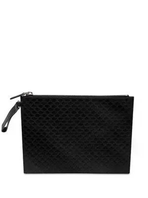 Gucci 2000-2015 Microguccissima Clutch Bag - Black