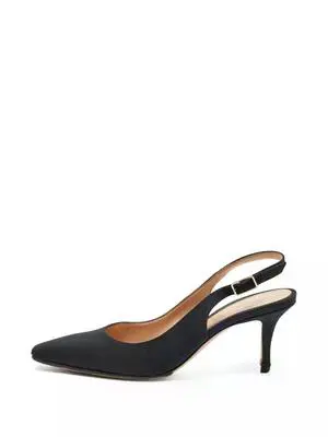GIANVITO ROSSI Ribbon Slingback Pumps