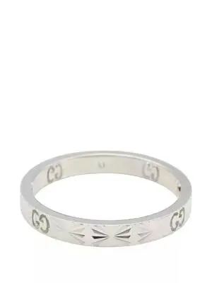 Gucci 2010s Icon Heart Ring - Silver