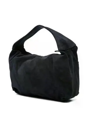 Gimaguas Suede Panelled Tote Bag - Blue