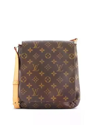 LOUIS VUITTON Musette Salsa Handbag Monogram Canvas Pm Shoulder Bag - Brown