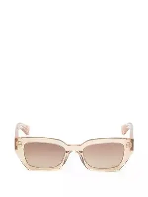 MESSYWEEKEND Luna Geometric-frame Sunglasses - Neutrals