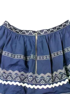 LOUIS VUITTON 2020s Monogram Tiered Miid Skirt