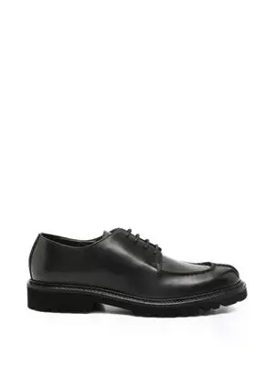 COMMON PROJECTS Apron-toe Chunky-sole Derby Shoes - Black