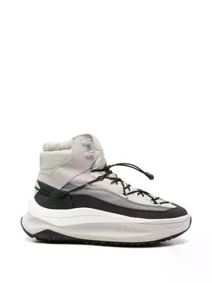Moon Boot Panelled High-top Sneakers - Grey