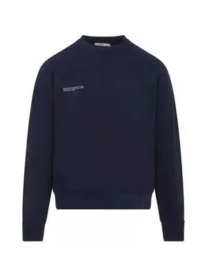 PANGAIA Logo-print Sweater - Blue