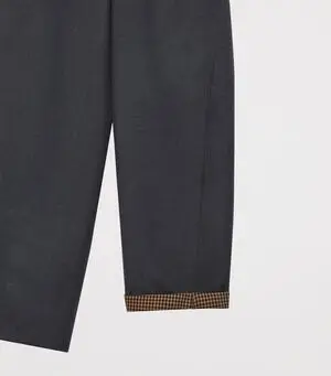 Givenchy Wool-silk Couture Seam Trousers