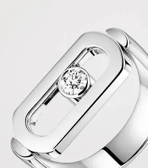 Messika Imperial Move White Gold And Diamond Ring