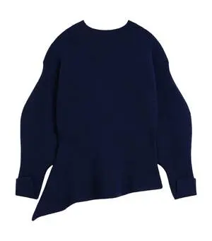 Givenchy Wool-blend Asymmetric Sweater