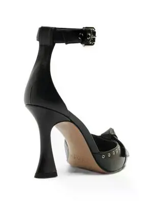 ALEXANDRE BIRMAN Clarita Eyelet-embellished Pumps