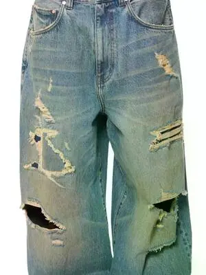 LLC Distressed Loose-fit Jeans