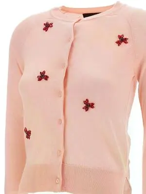 Simone Rocha Crystal-embellished Cardigan