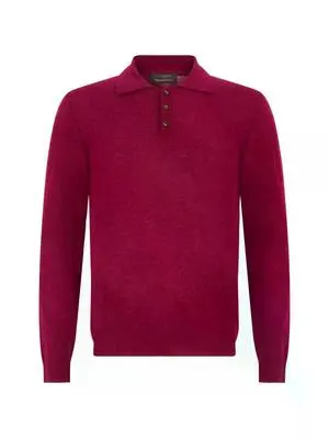 SLOWEAR Fine-knit Polo Shirt