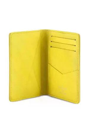 LOUIS VUITTON Pocket Organizer Limited Edition Interlinked Logo Damier Graphite Small Wallets