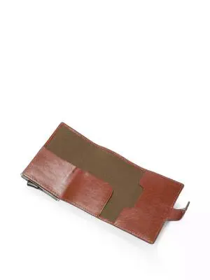 THE BRIDGE Bridge Logo-embossed Leather Cardholder