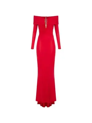 Elisabetta Franchi Off The Shoulder Evening Dresses