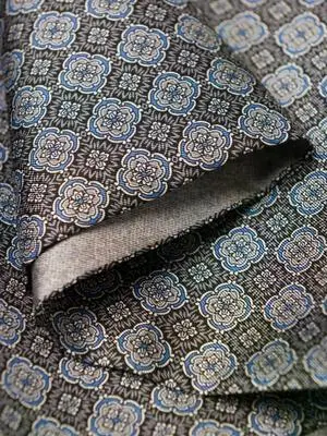 ELIZABETTA Palazzo Medallion-print Reversible Scarf