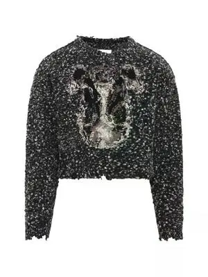 DOUBLET Crew-neck Sweater - Black