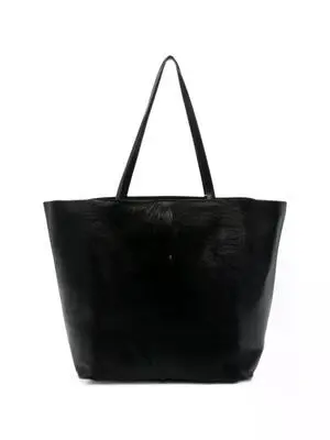 TOTEME Roam Goat Hair Tote Bag - Black