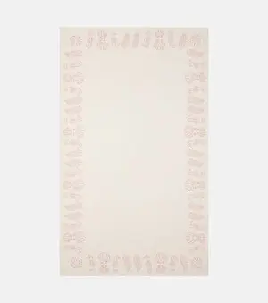 LES-OTTOMANS Embroide Linen Tablecloth
