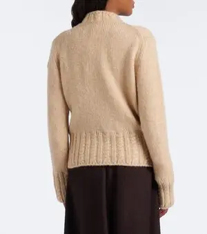 Moncler Alpaca And Wool-blend Cardigan