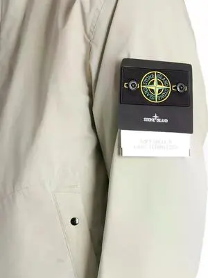 Stone Island 4100108 Soft Shell-r_e.dye® Technology Hooded Jacket With Wind- And Water-resistant Membrane