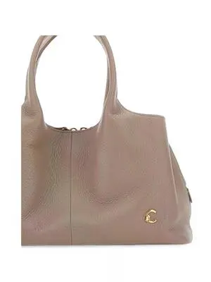 COCCINELLE Medium Nell Leather Tote Bag - Neutrals