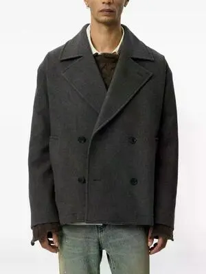 MFPEN Double-breasted Wool Jacket - Grey