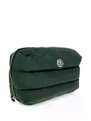 Moncler Caradoc Quilted Logo-plaque Cosmetic Bag