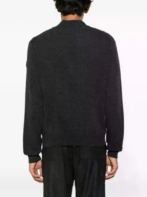 Moncler Logo-patch Polo Sweater
