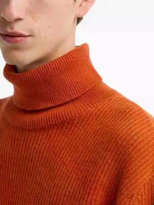 Barbour Ribbed-knit Roll-neck Sweater