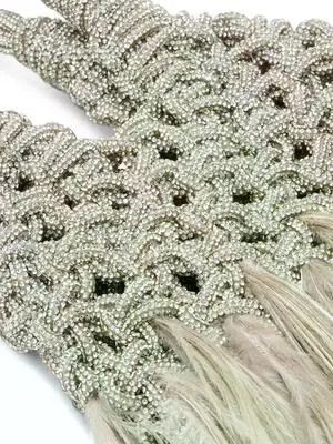 HIBOURAMA Mini Vannifique Plumes Tote Bag